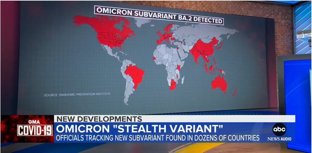 Officials Monitor New Omicron Sub-Variant (Good Morning America) | RF