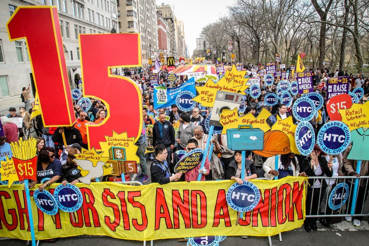 The Fight for $15: How Increasing the Minimum Wage Can Close the Racial ...