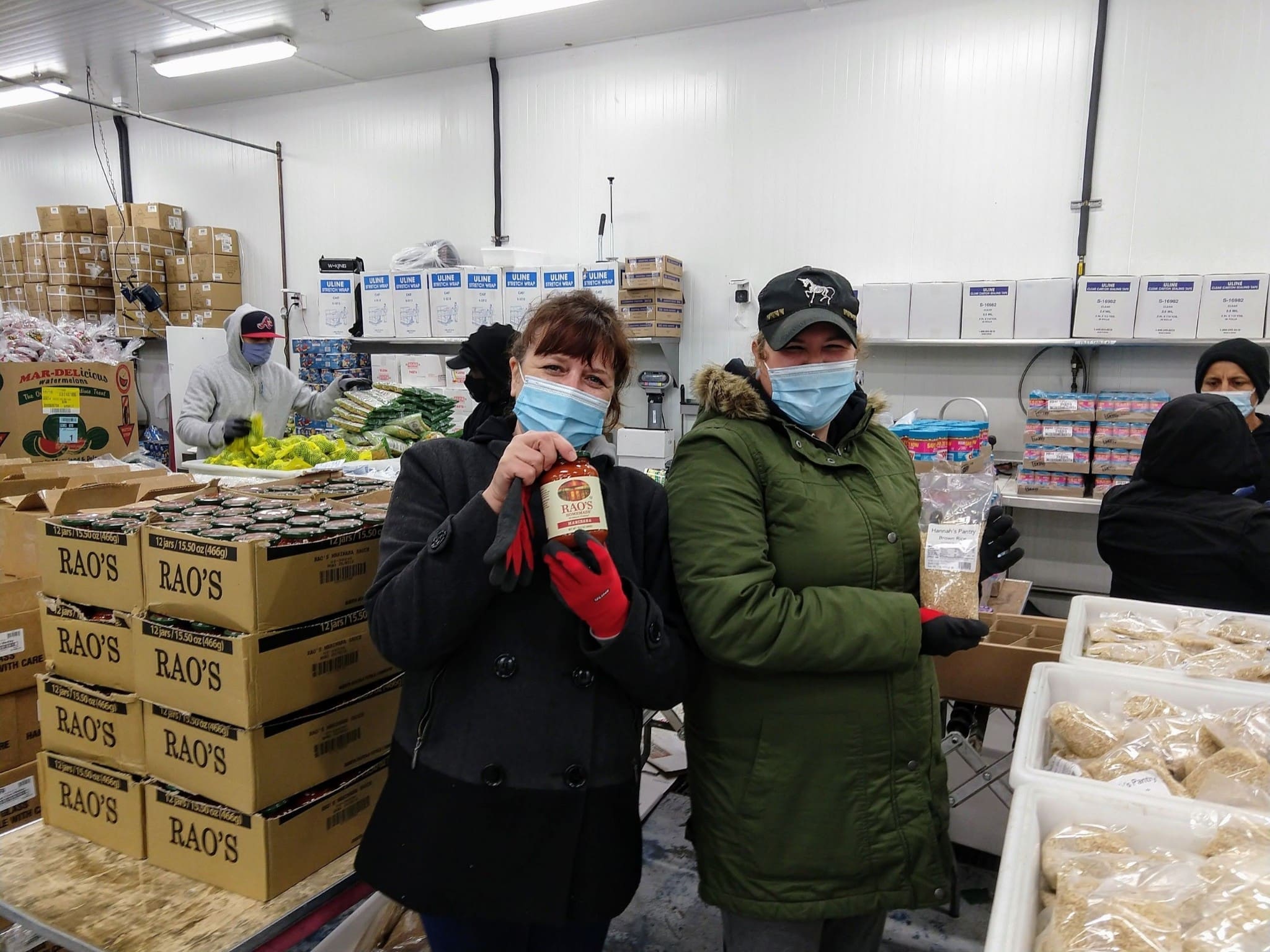 Foundation Cafe Workers Prepared and Packaged Pandemic Meals | RF
