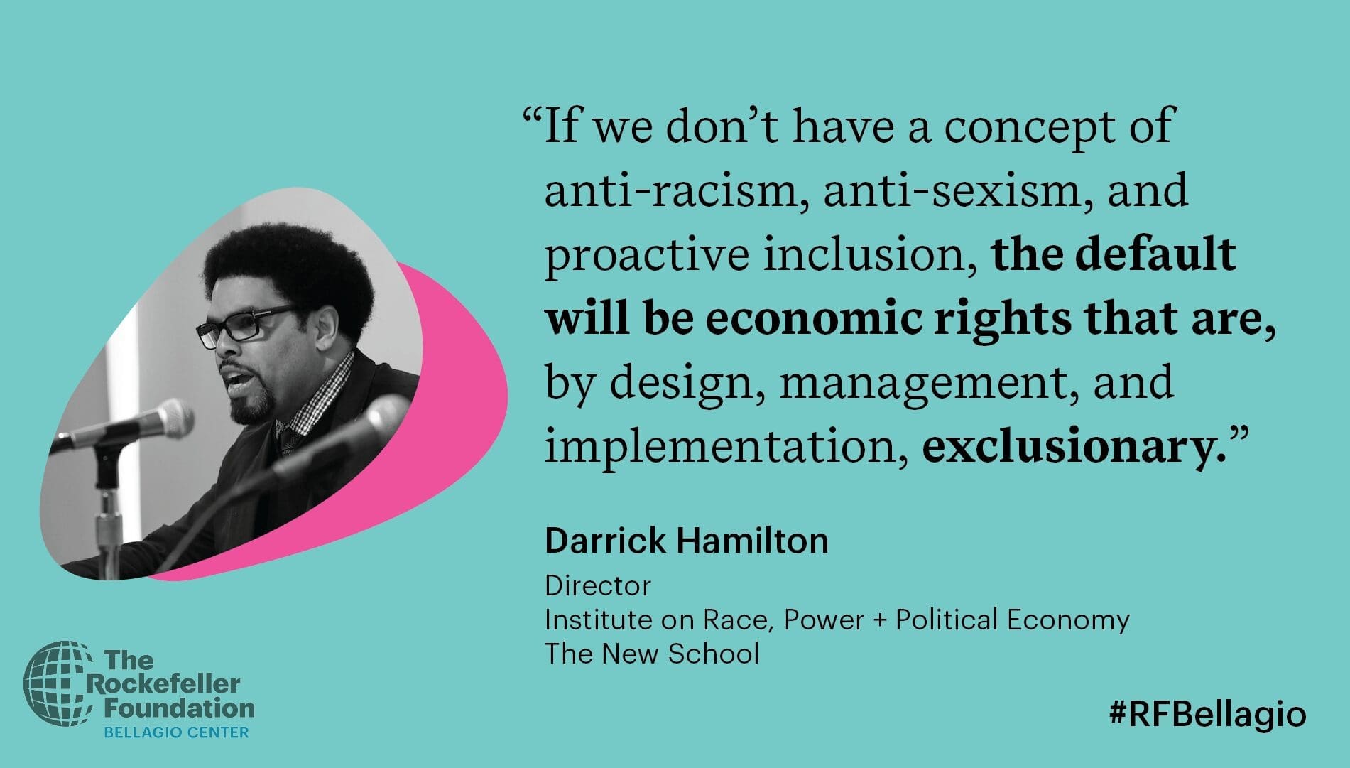 Darrick Hamilton on the Moral Agenda for Economic Rights | RF