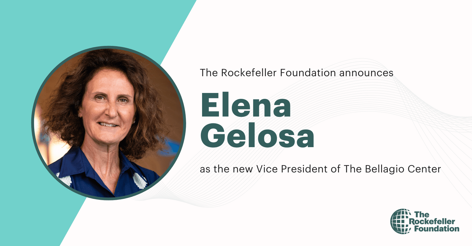 The Rockefeller Foundation Announces New Head of Bellagio Center | RF