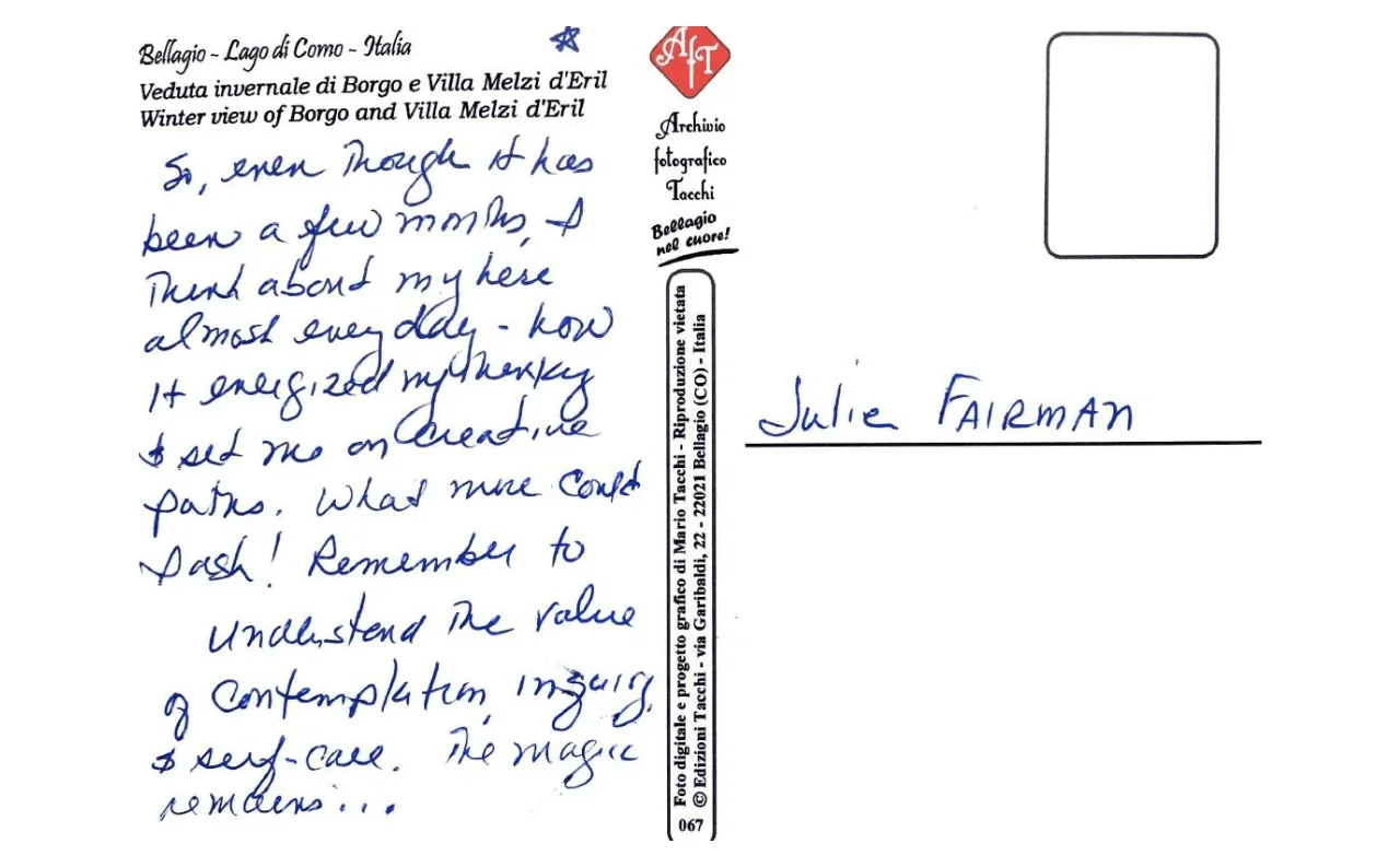 Bellagio Postcards | RF